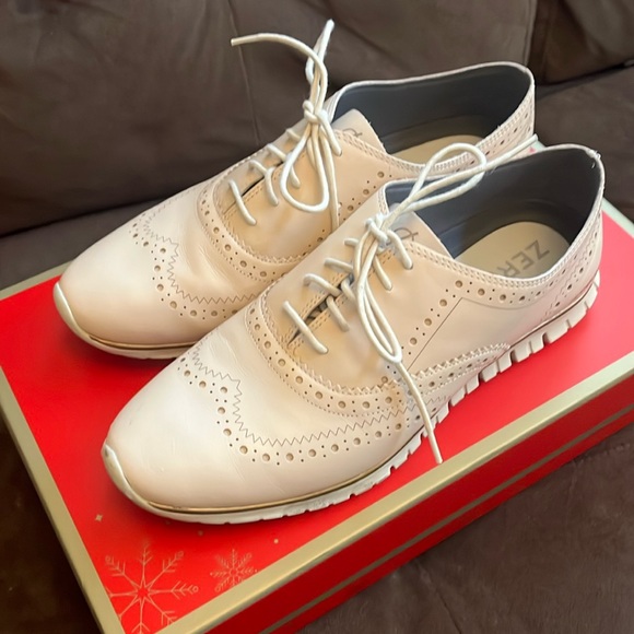 Cole Haan | Shoes | Cole Haan Cream Shoes Zerogrand | Poshmark
